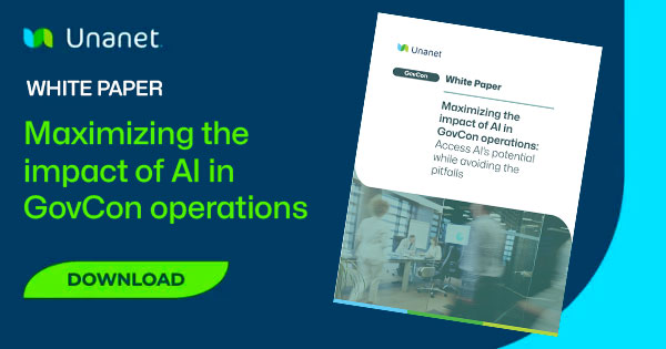Maximizing the impact of AI in GovCon operations