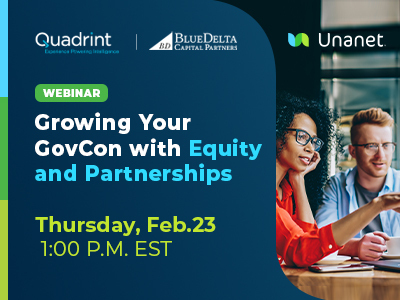 Growing Your GovCon with Equity and Partnerships