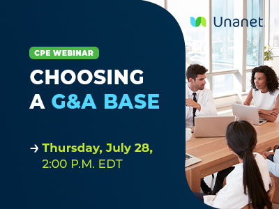 Choosing a G&A Base