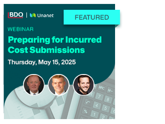 Preparing for Incurred Cost Submissions